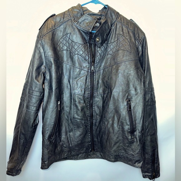 merchoid | Jackets & Coats | Batman Faux Leather Limited Edition Of 500 ...